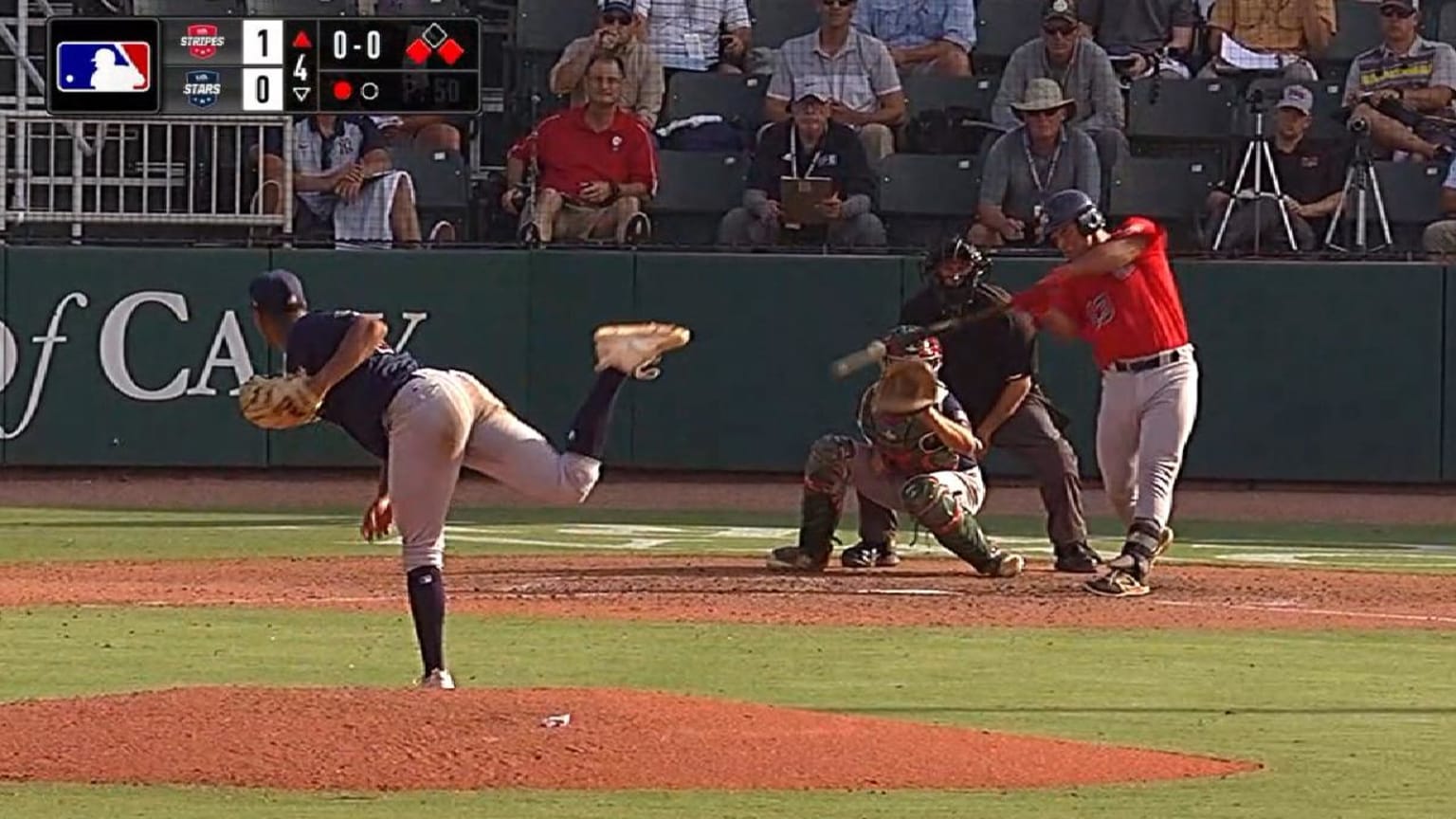 Stars turn 4-6-3 DP in the top of the 4th inning | 06/25/2018 | MLB.com