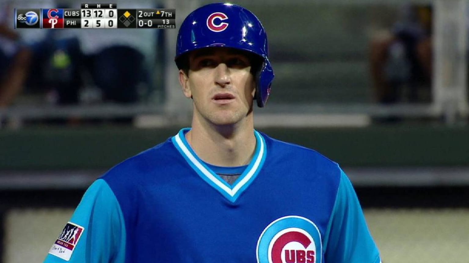 CHC@PHI: Hendricks lines a two-run double into gap | 08/26/2017 | MLB.com