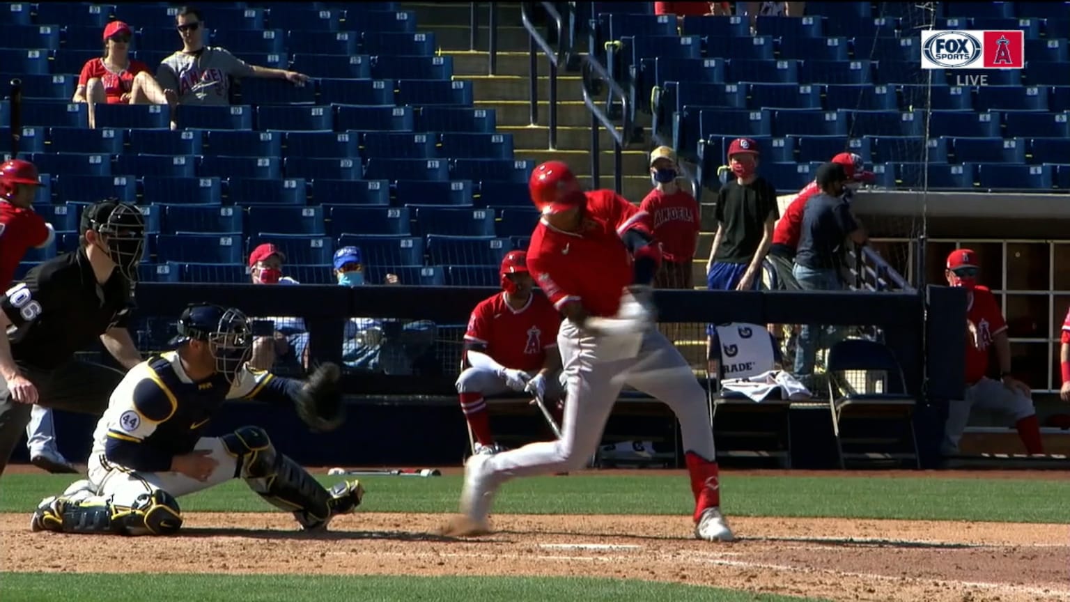 Jordyn Adams ties game with a deep home run to center | 03/08/2021 ...