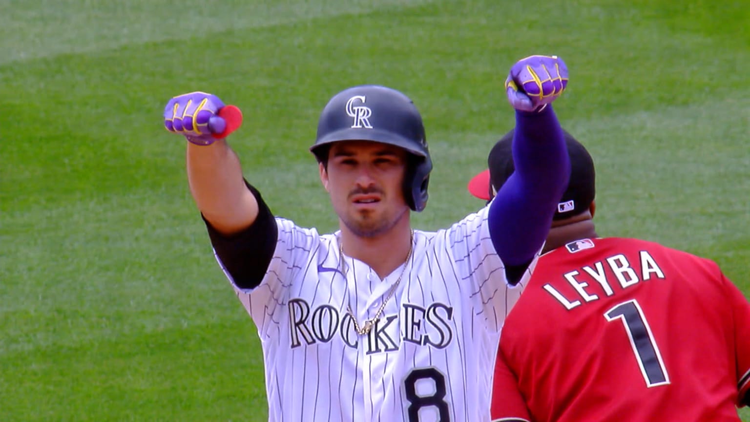 Josh Fuentes plates Charlie Blackmon with a double | 05/23/2021 ...