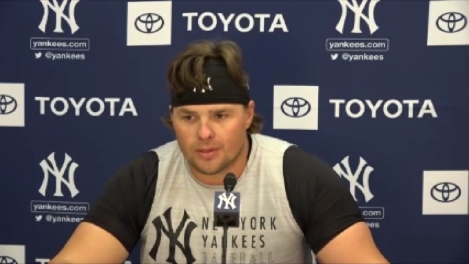 Luke Voit fine after injury scare | 03/12/2021 | New York Yankees
