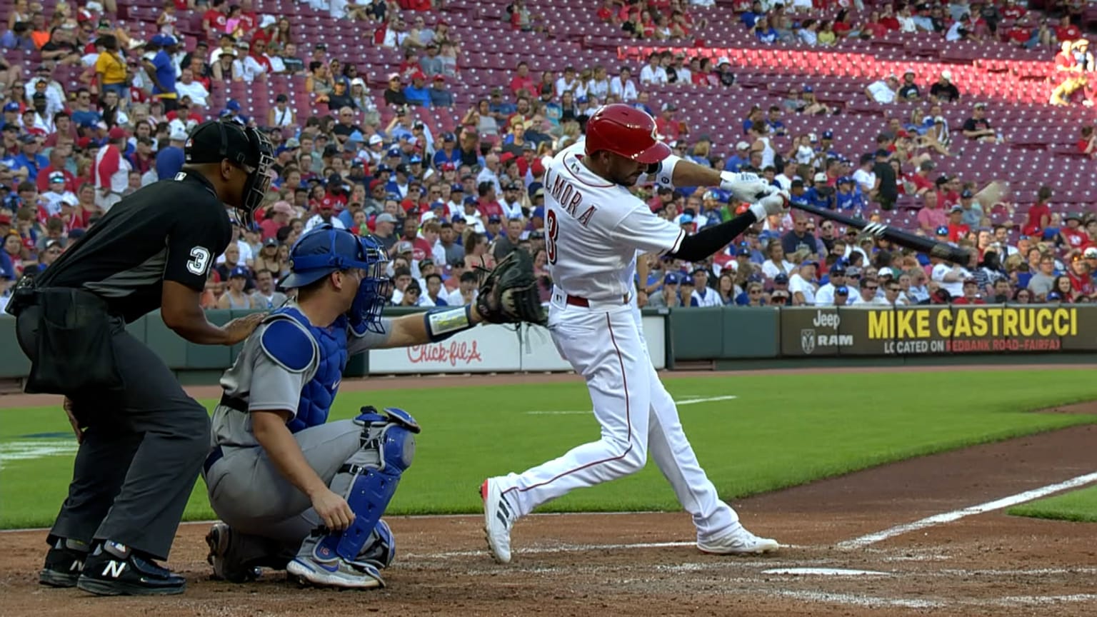 Albert Almora's HR to left-center | 06/21/2022 | Cincinnati Reds
