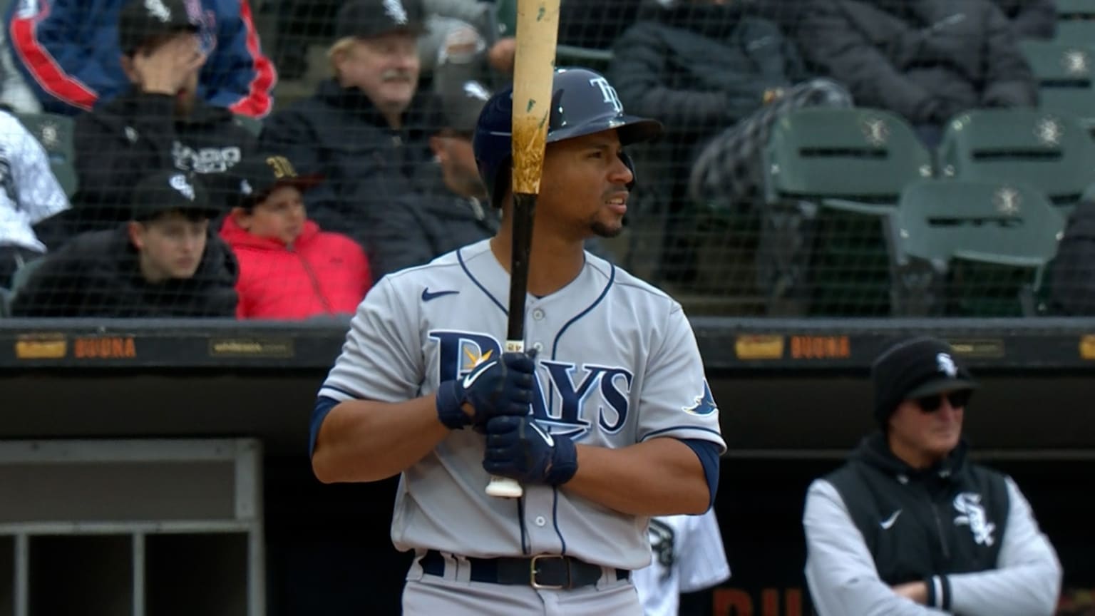 Francisco Mejía smacks a two-run single | 04/17/2022 | Tampa Bay Rays