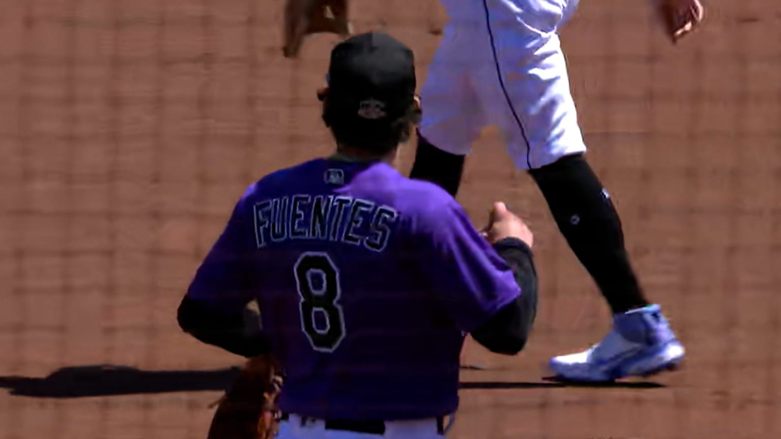 Josh Fuentes throws out Billy Hamilton at first base | 03/27/2021 ...