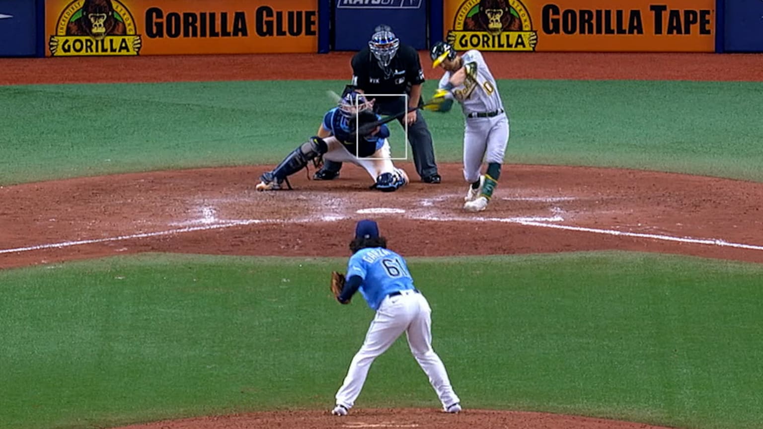Chad Pinder ropes a game-tying double in the 7th | 04/12/2022 | Athletics