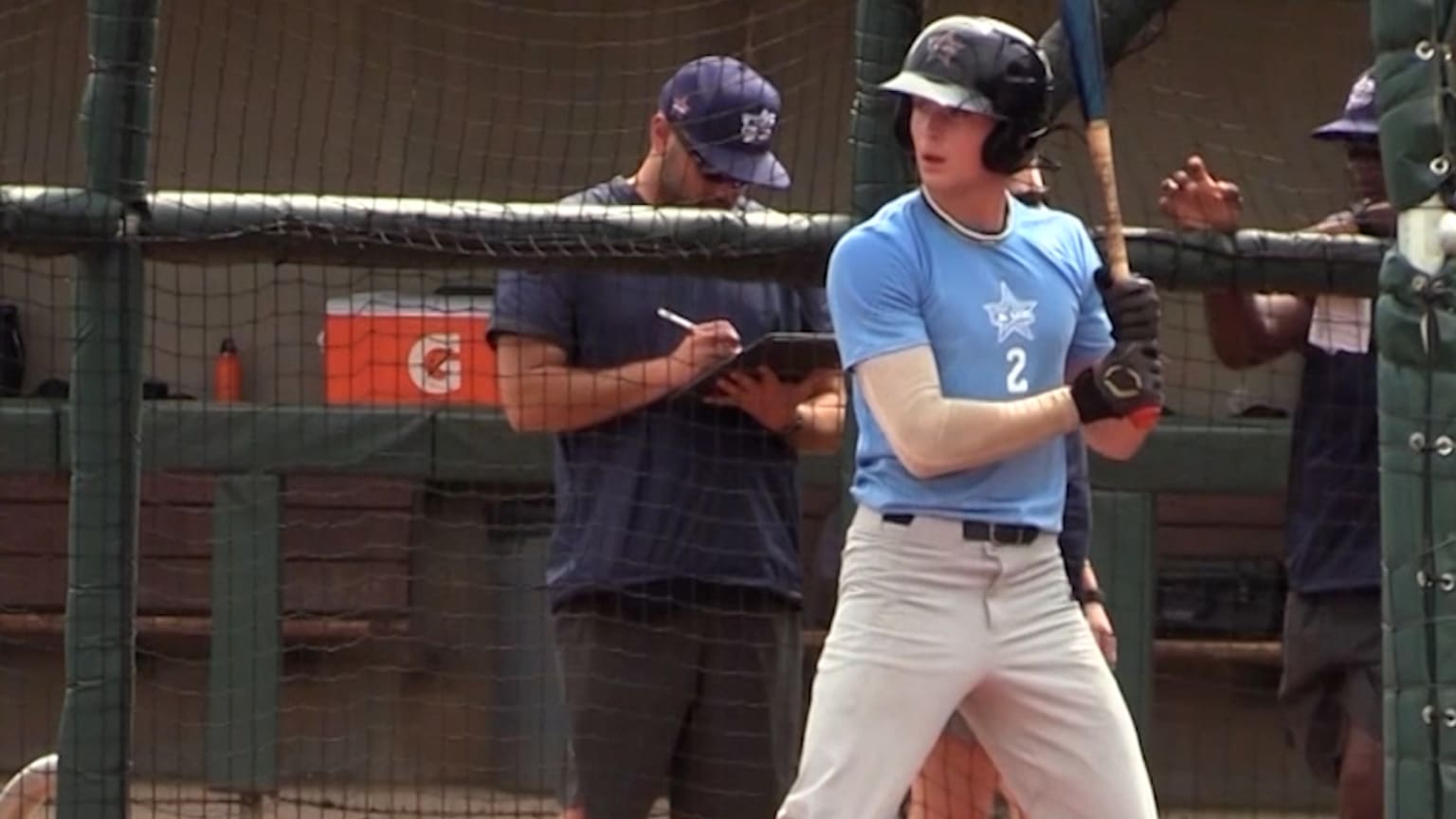 Draft Report: Mason Neville, high school outfielder | 12/11/2021 | MLB.com