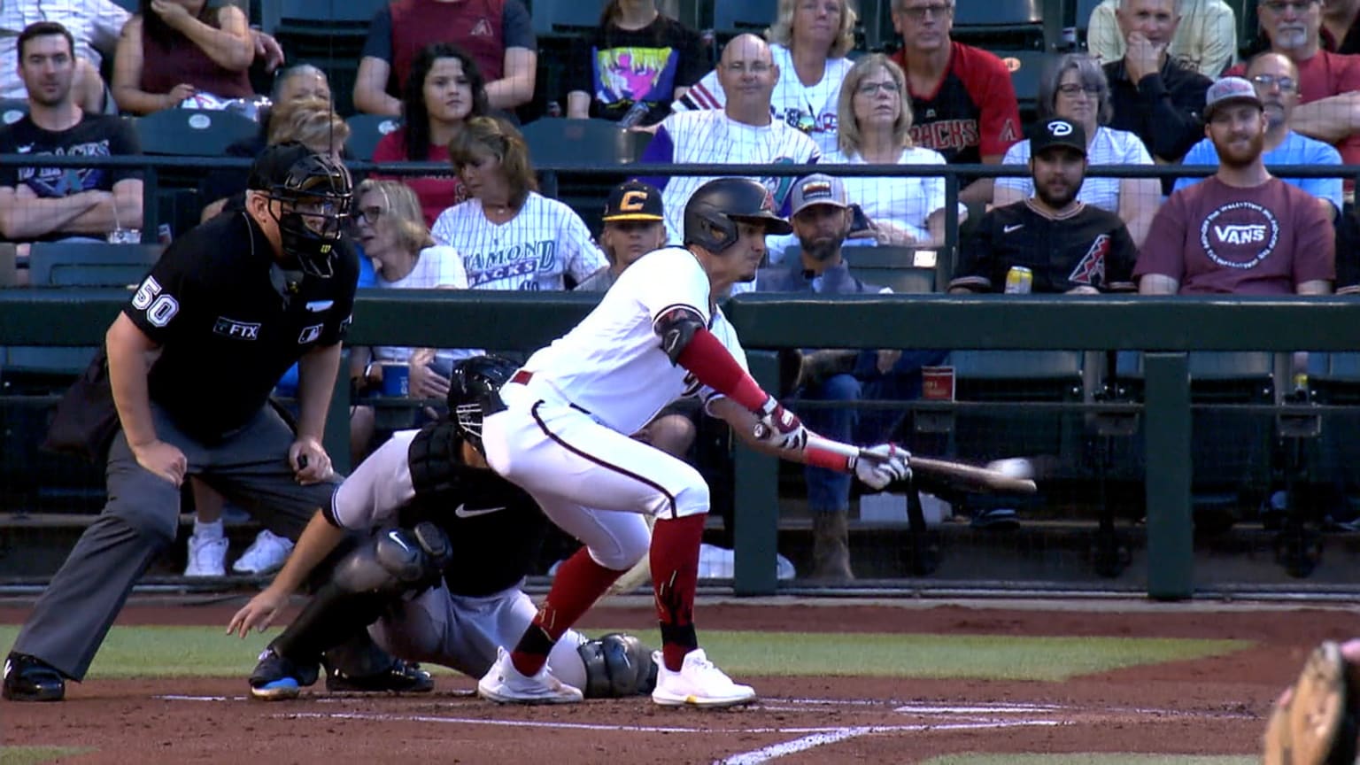 Josh Rojas' RBI bunt single | 05/09/2022 | Arizona Diamondbacks