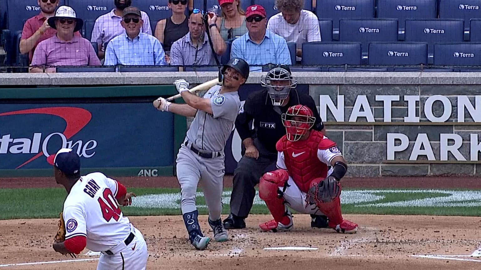 Adam Frazier cranks a solo home run to right field | 07/13/2022 ...