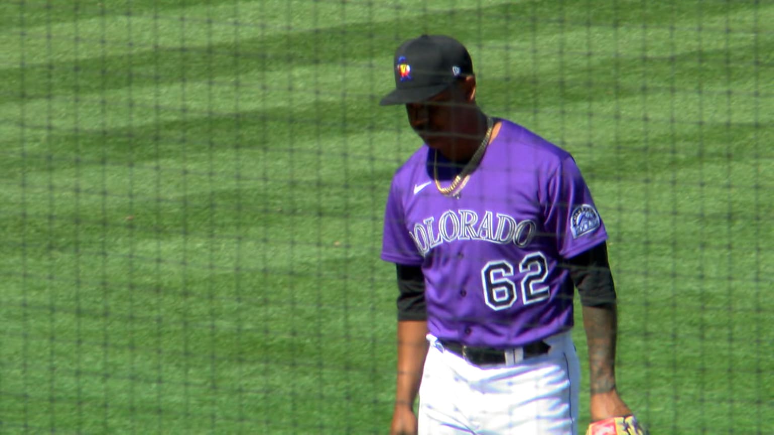 Yency Almonte caps clean 4th inning on the mound | 03/11/2021 ...