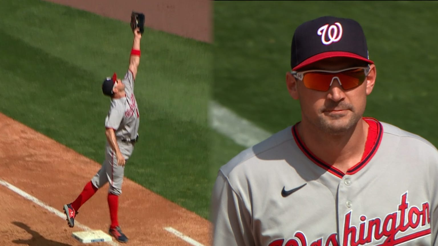 Ryan Zimmerman makes leaping grab, turns double play | 04/11/2021 ...