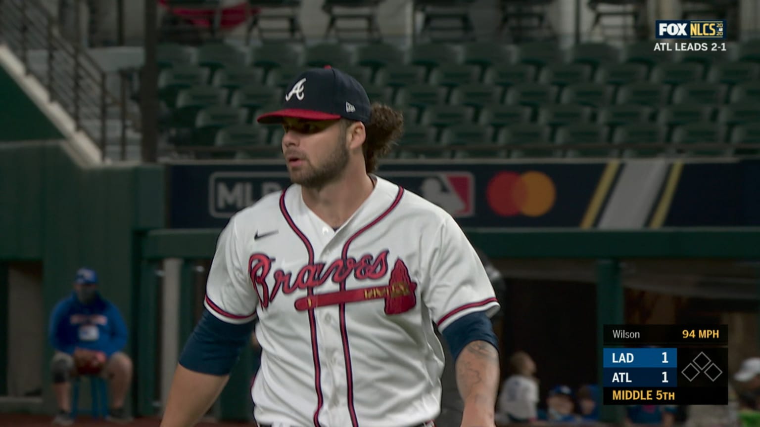 Bryse Wilson strikes out the side in the 5th inning | 10/15/2020 | MLB.com