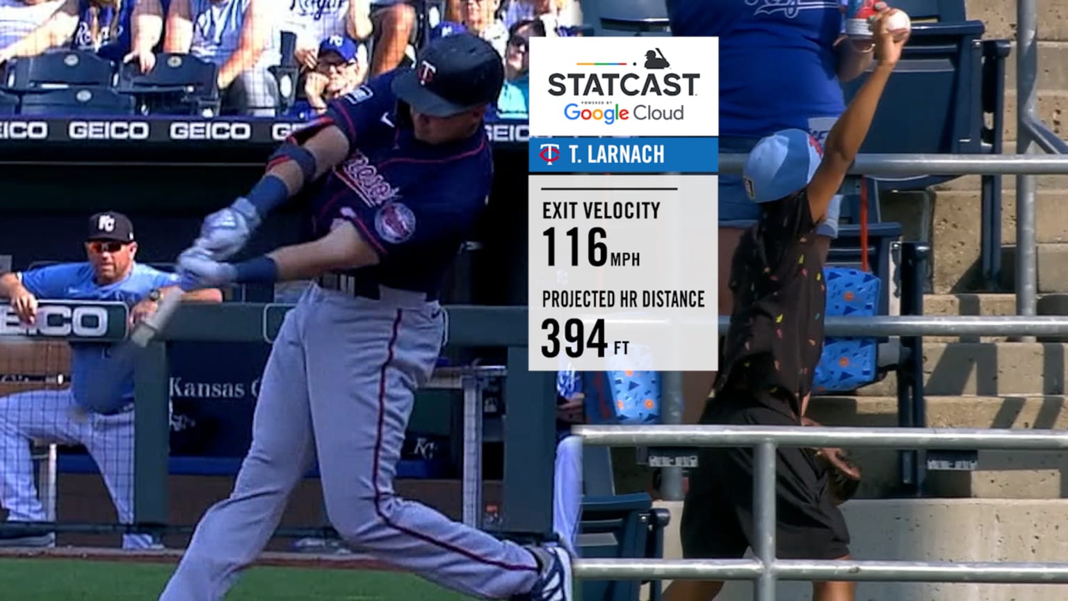 Trevor Larnach's 394-ft. smash | 07/03/2021 | Minnesota Twins