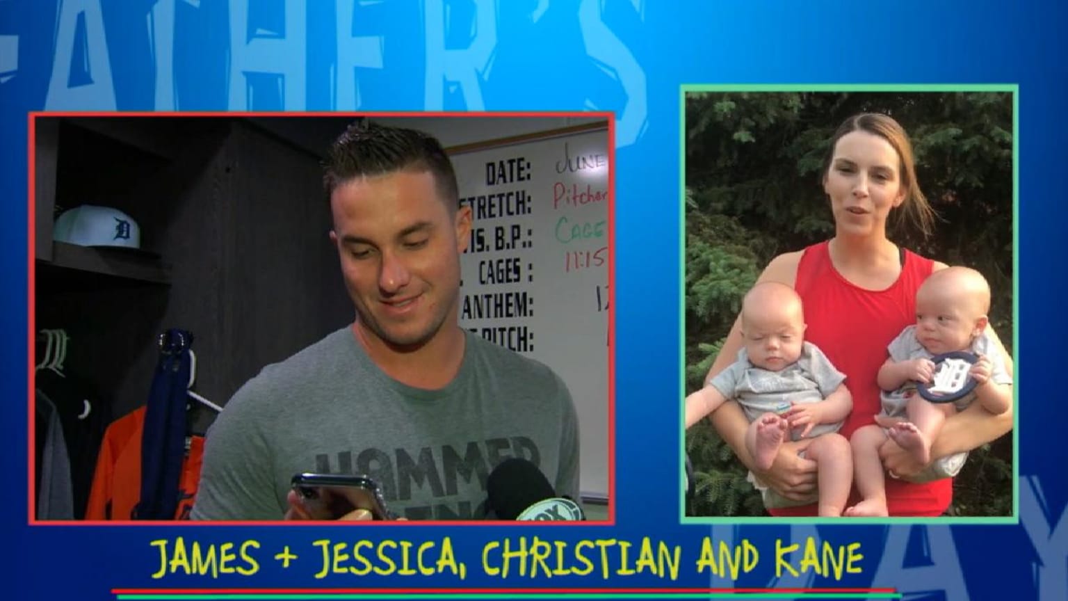 DET@CWS: McCann talks emotional first Father's Day | 06/17/2018 ...