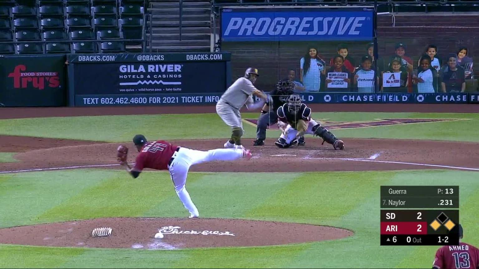 Josh Naylor puts the Padres ahead with an RBI single | 08/16/2020 | San ...