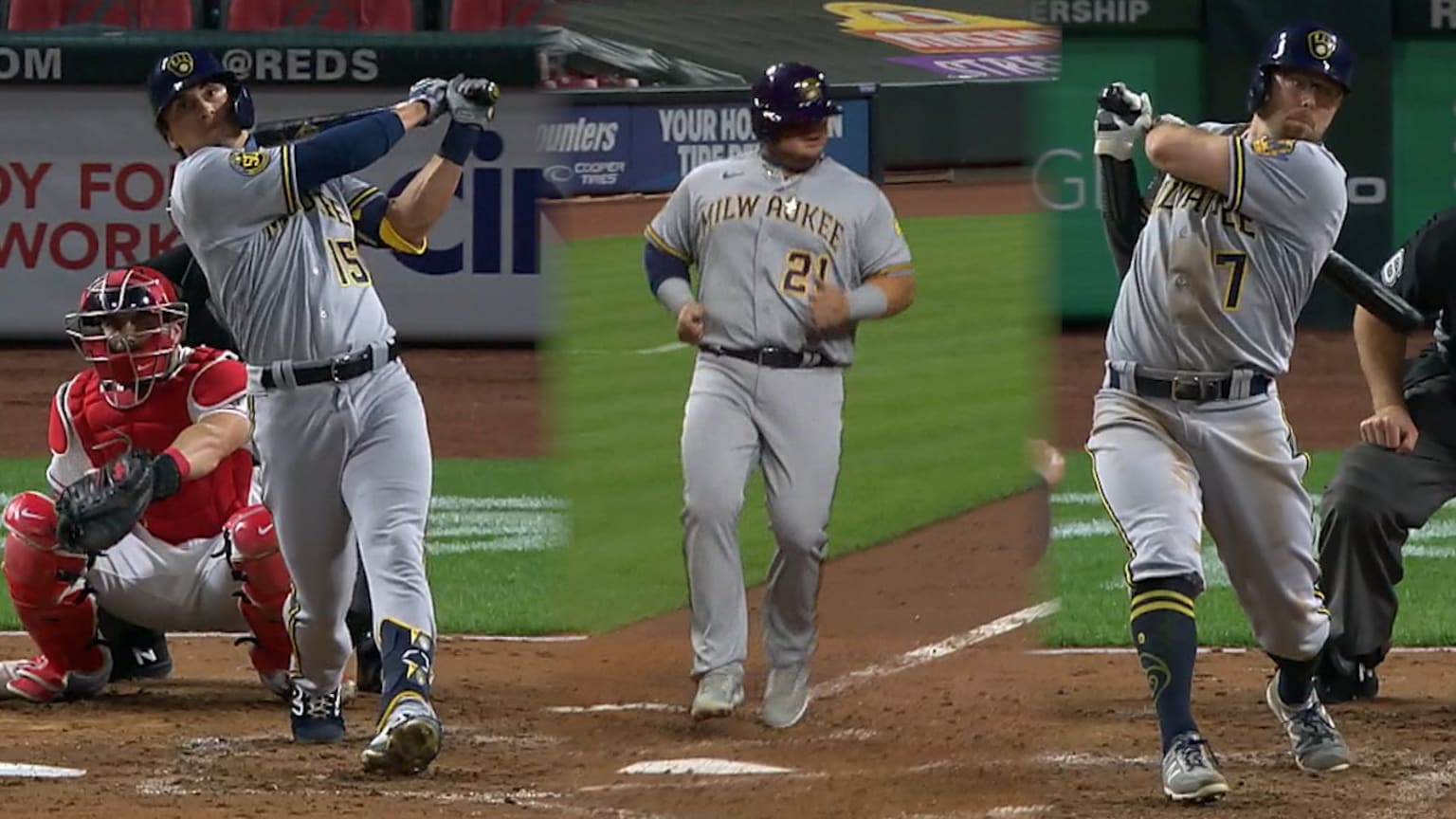 Brewers knock in three for the 3-2 win vs. the Reds | 09/22/2020 ...