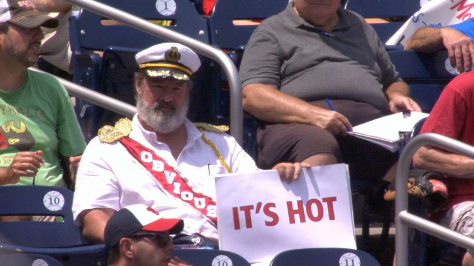 SD@MIN: Captain Obvious takes in a game in Washington | 07/24/2016 ...
