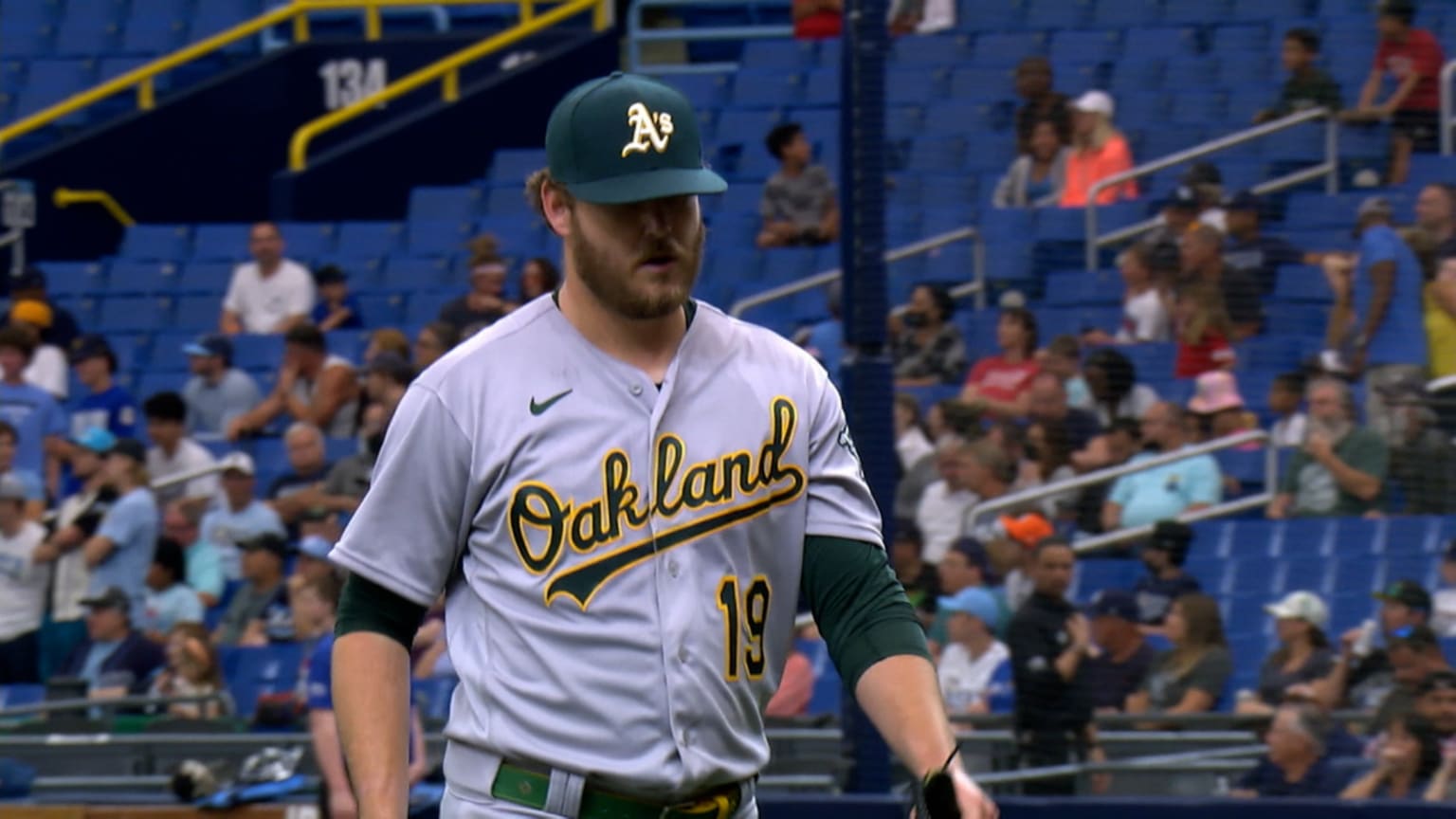 Cole Irvin strikes out two over 6 1/3 frames | 04/14/2022 | Athletics