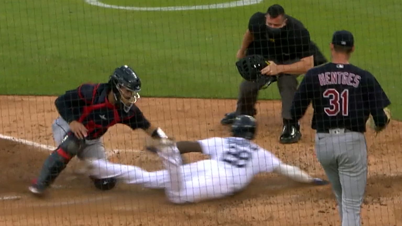 Jake Bauers nabs Niko Goodrum to end the 3rd inning | 05/24/2021 ...