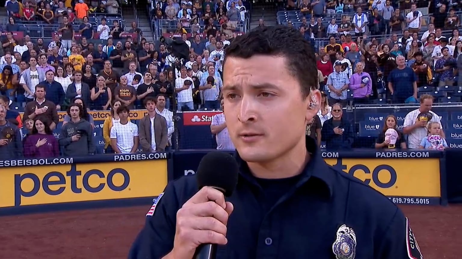 7/6/21: Miranda sings Anthem | 07/07/2021 | San Diego Padres
