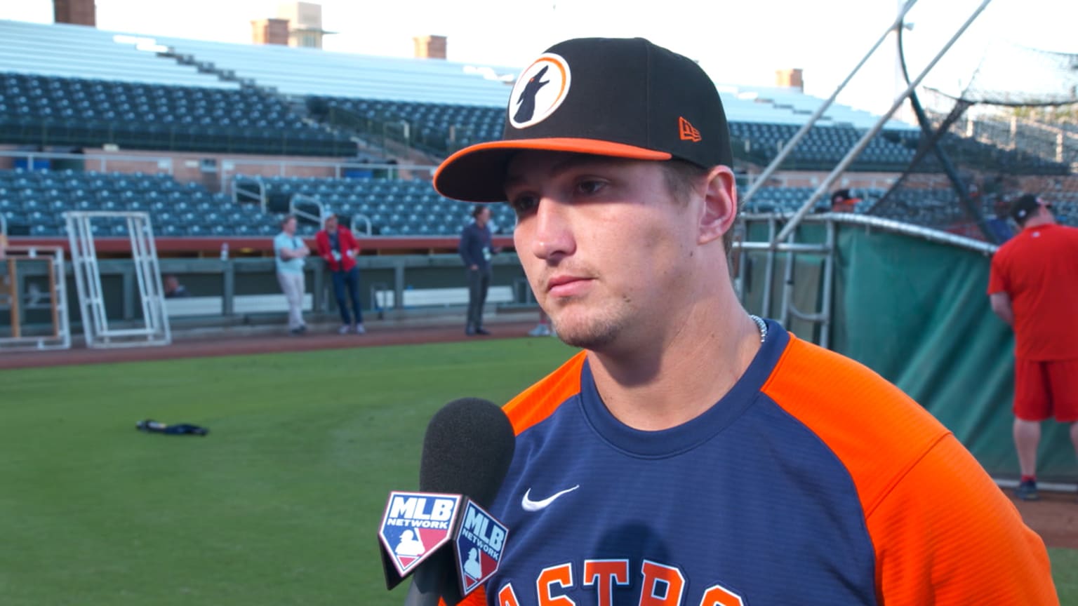 Korey Lee on feeling good after injury, hitting | 10/20/2021 | Houston ...