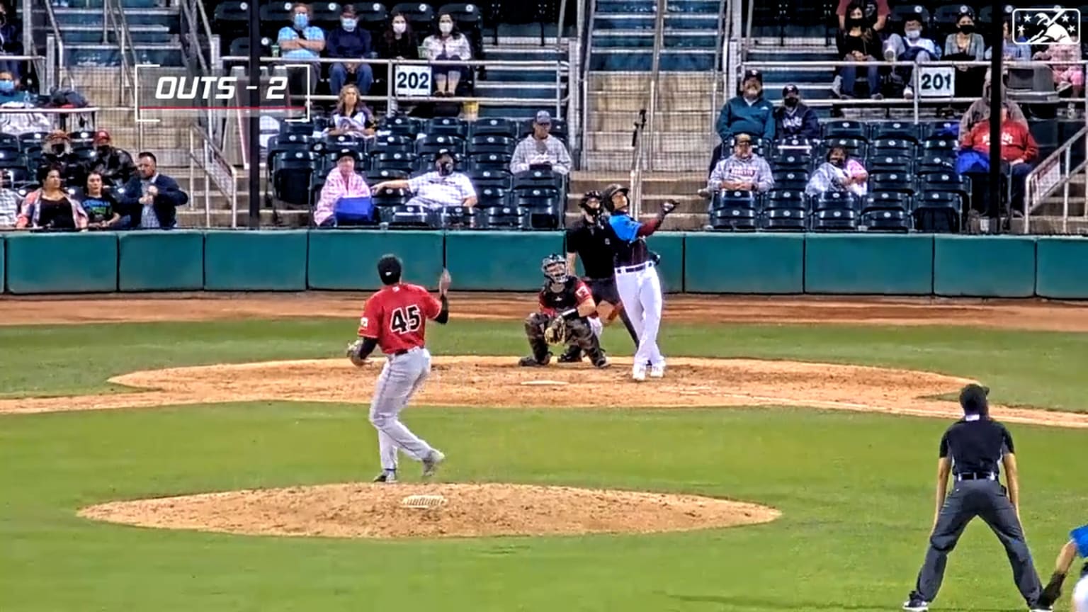 Marte hits his eighth homer of the year for Modesto | 07/17/2021 ...