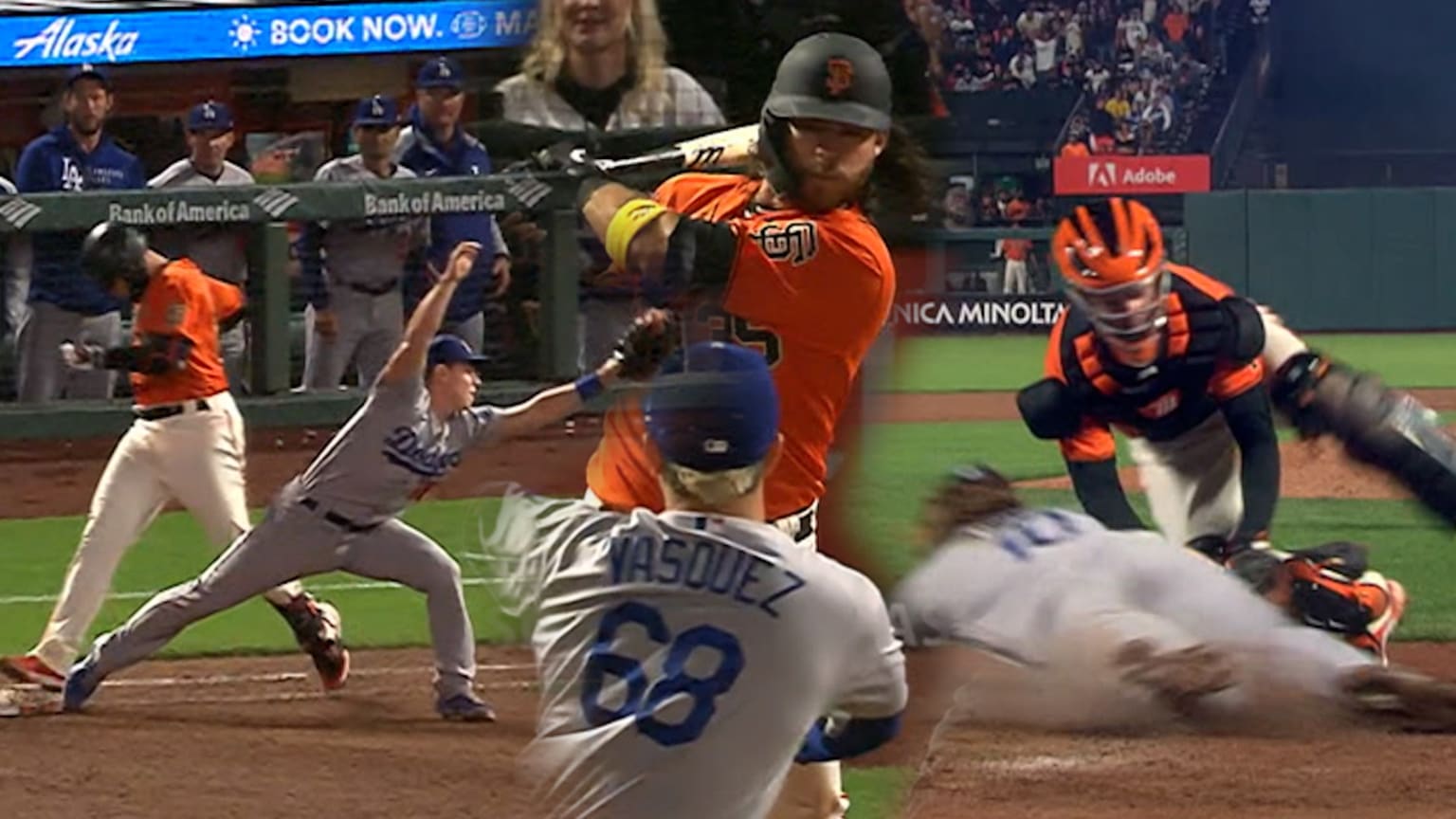 Giants tie it in the 10th, walk-off in the 11th | 09/03/2021 | Arizona ...