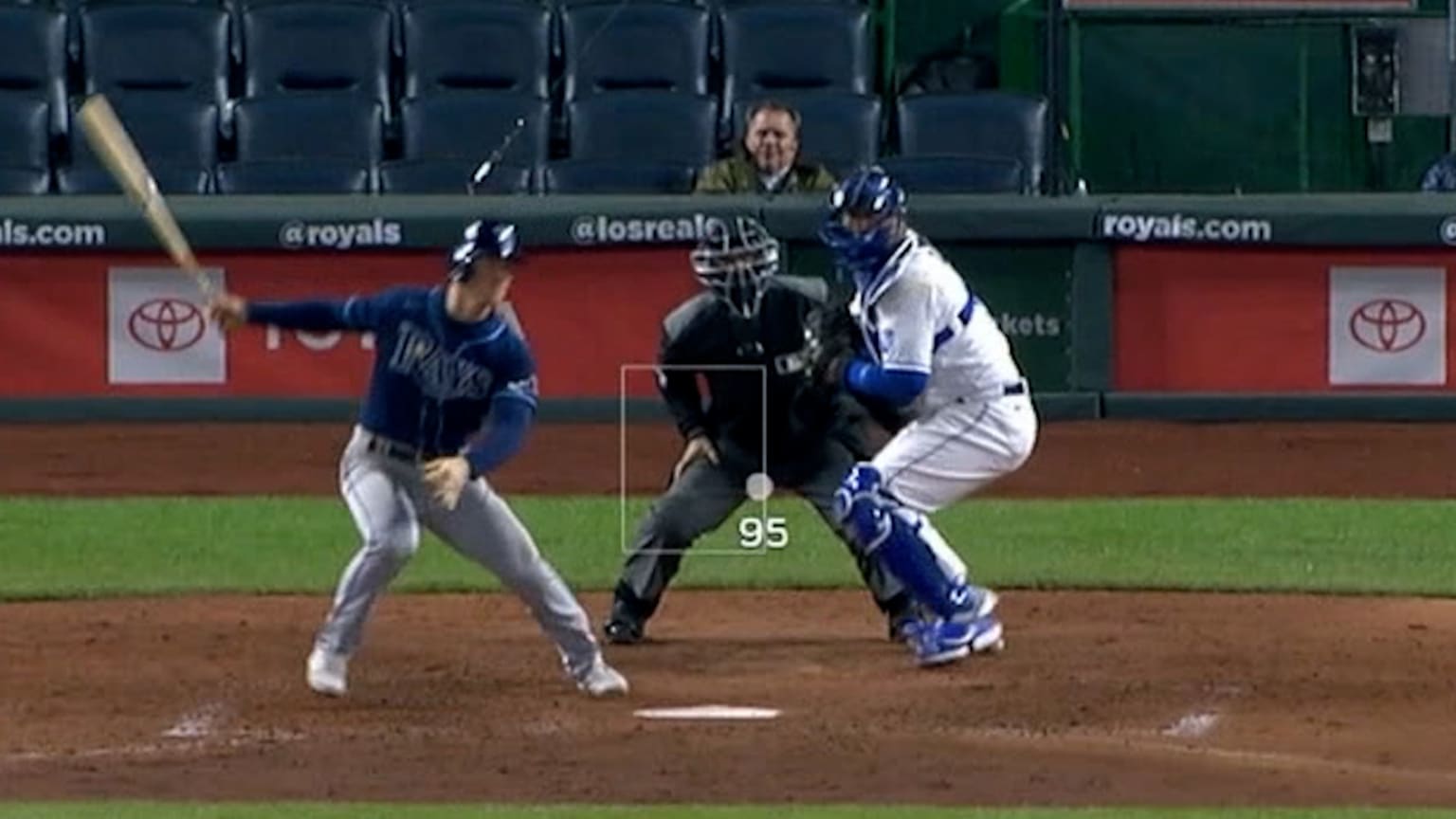 Joey Wendle smokes a double to left to score Margot | 04/21/2021 ...