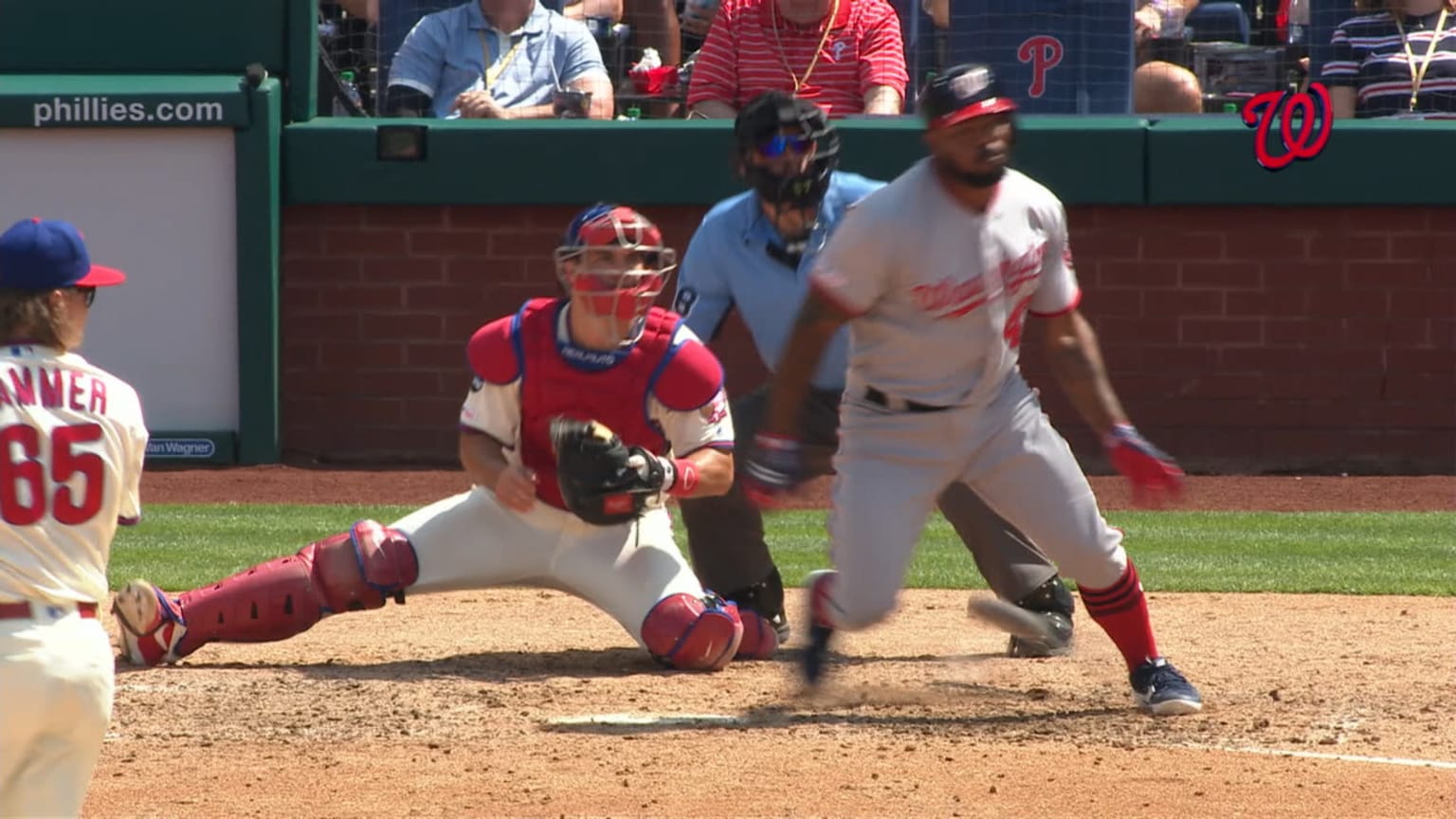 WSH@PHI: Kendrick hits an RBI single to left field | 07/14/2019 ...