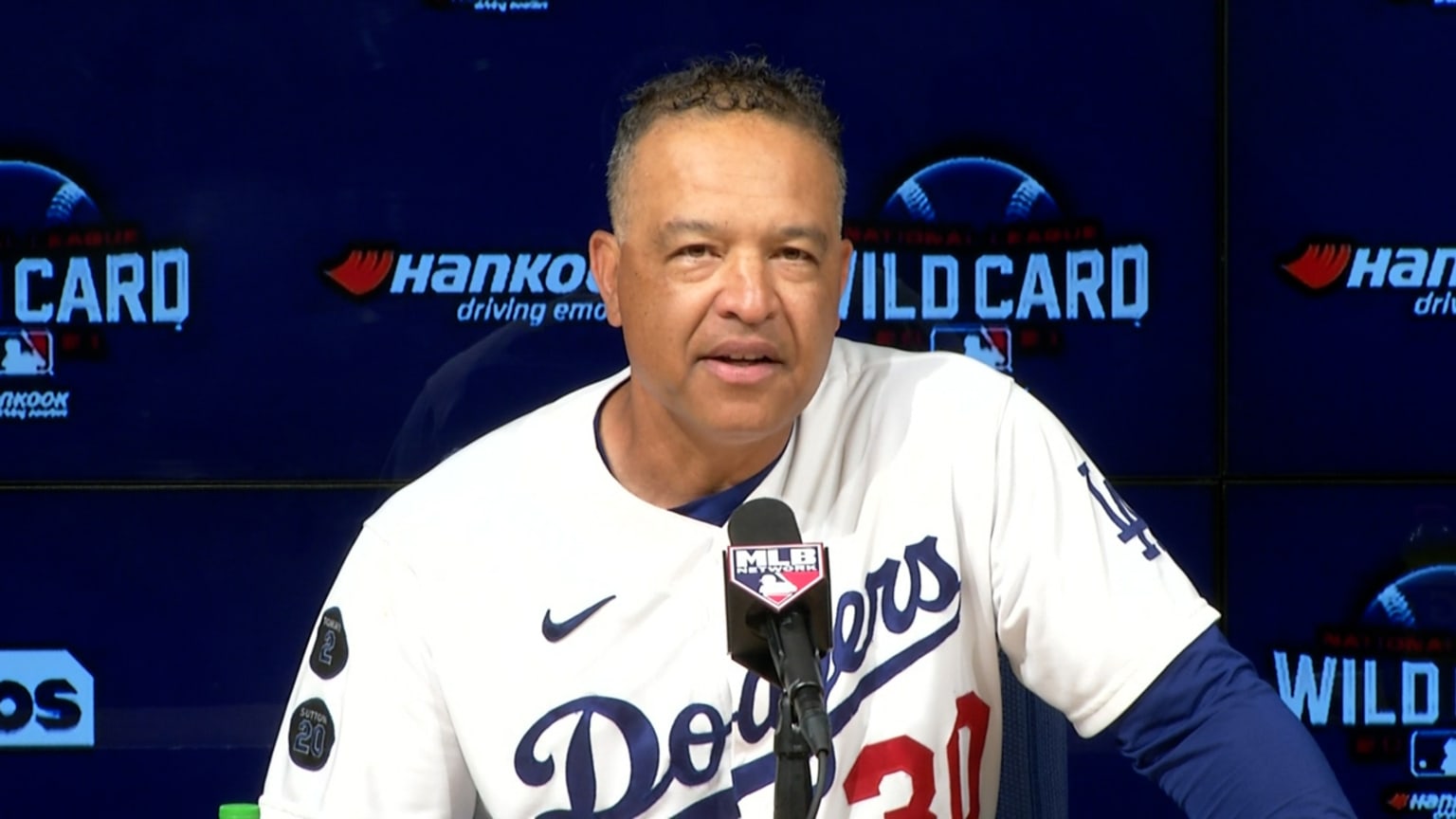 Dave Roberts on Taylor's walk-off homer, 3-1 win | 10/06/2021 | Texas ...