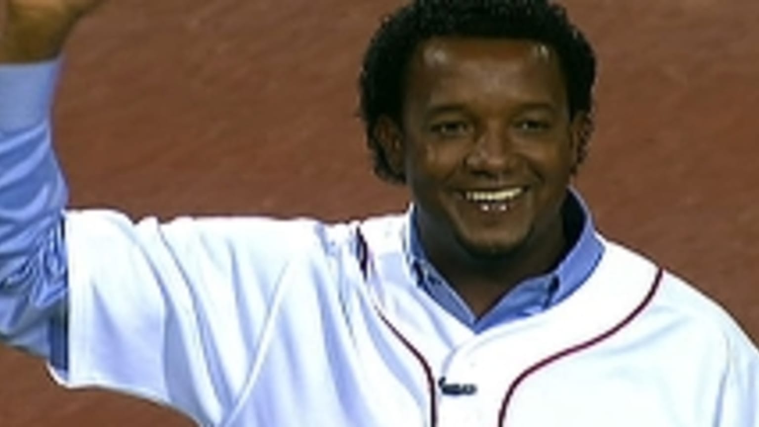 Pedro delivers the first pitch | 04/04/2010 | MLB.com