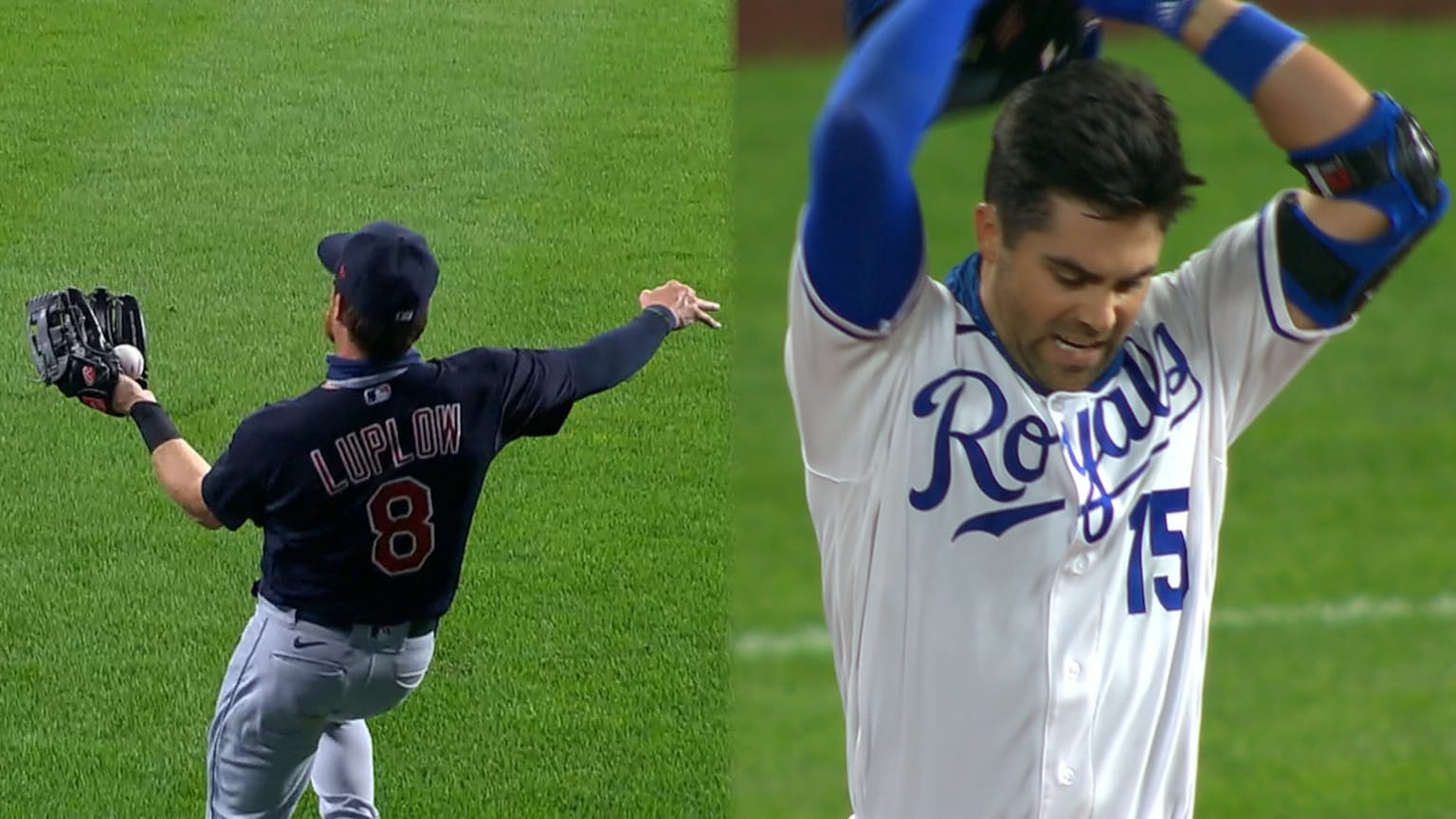 Jordan Luplow robs Merrifield | 08/31/2020 | Cleveland Guardians