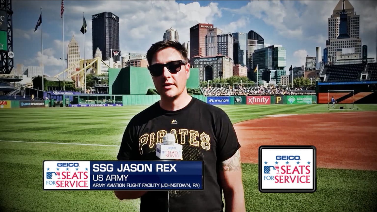 Seats for Service: Jason Rex | 08/05/2019 | MLB.com