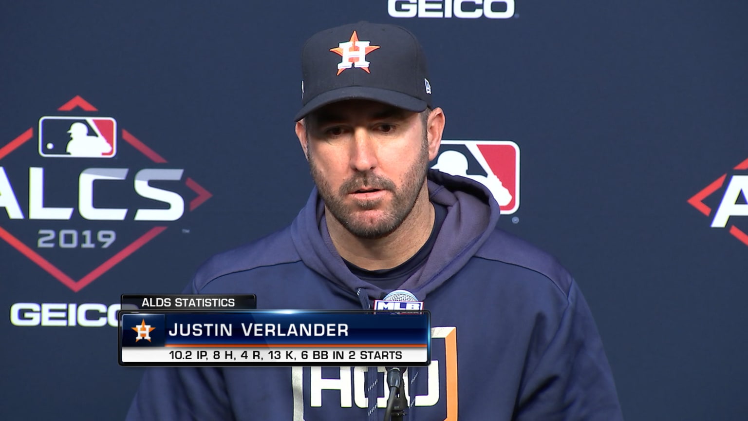 ALCS Gm2: Verlander discusses Yankees' potent bats | 10/12/2019 ...