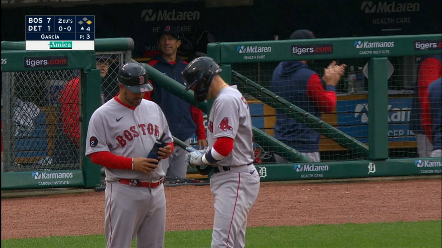 Red Sox score six times in the 4th inning | 04/13/2022 | Boston Red Sox