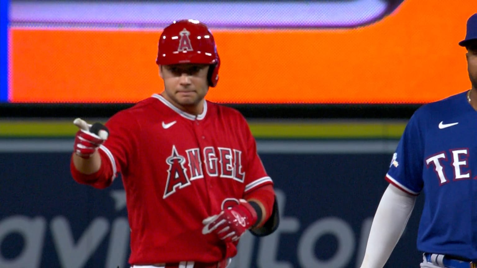 David Fletcher drills a two-run double to left field | 07/30/2022 | Los ...