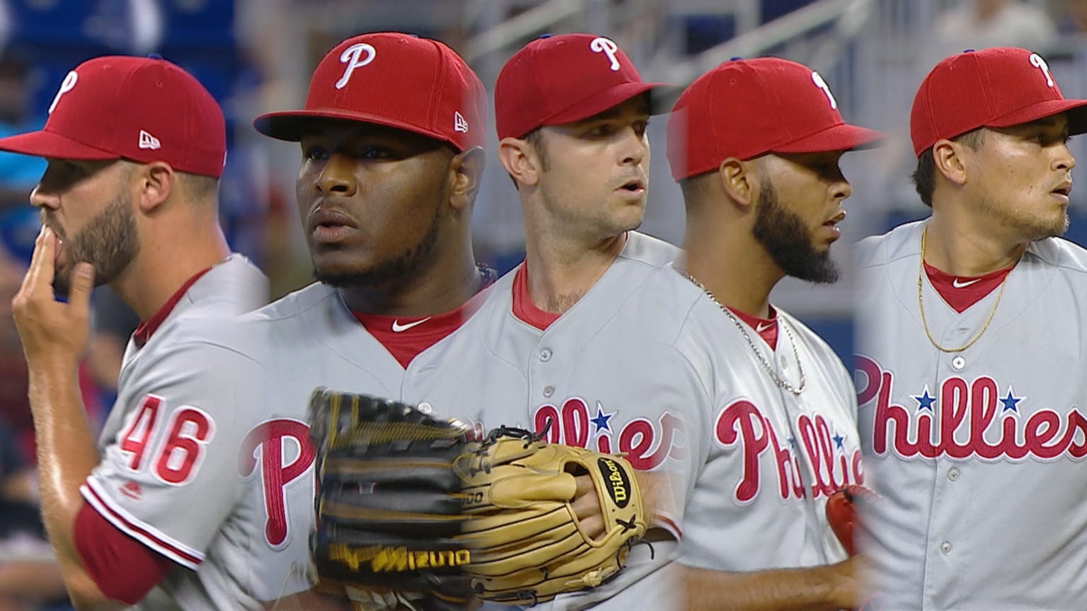 PHI@MIA: Phils' bullpen throws 7 scoreless, K's 14 | 04/14/2019 ...