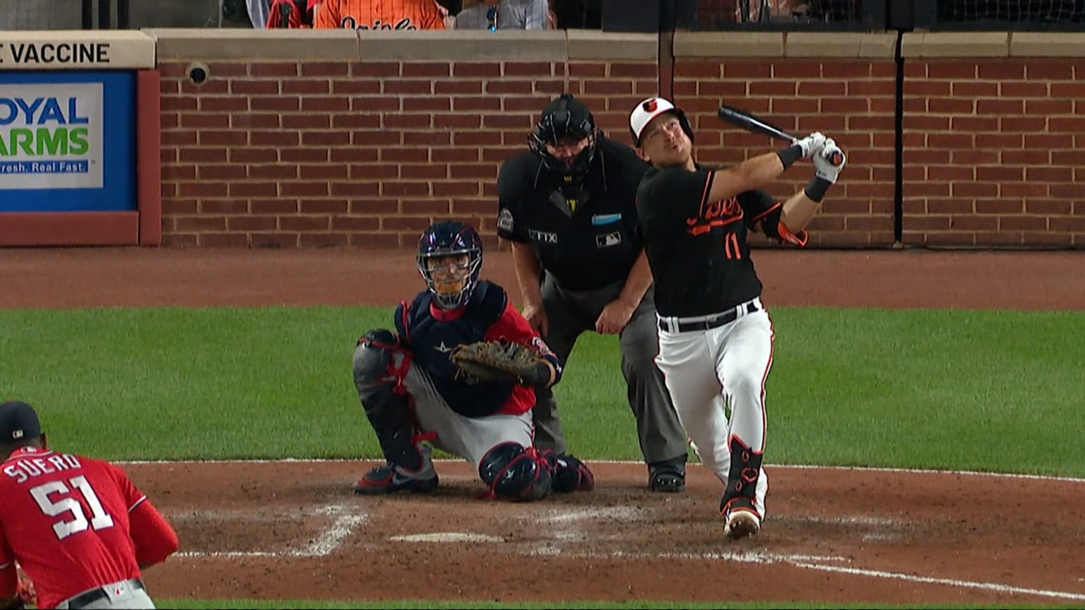 Pat Valaika launches solo home run to center field | 07/23/2021 ...