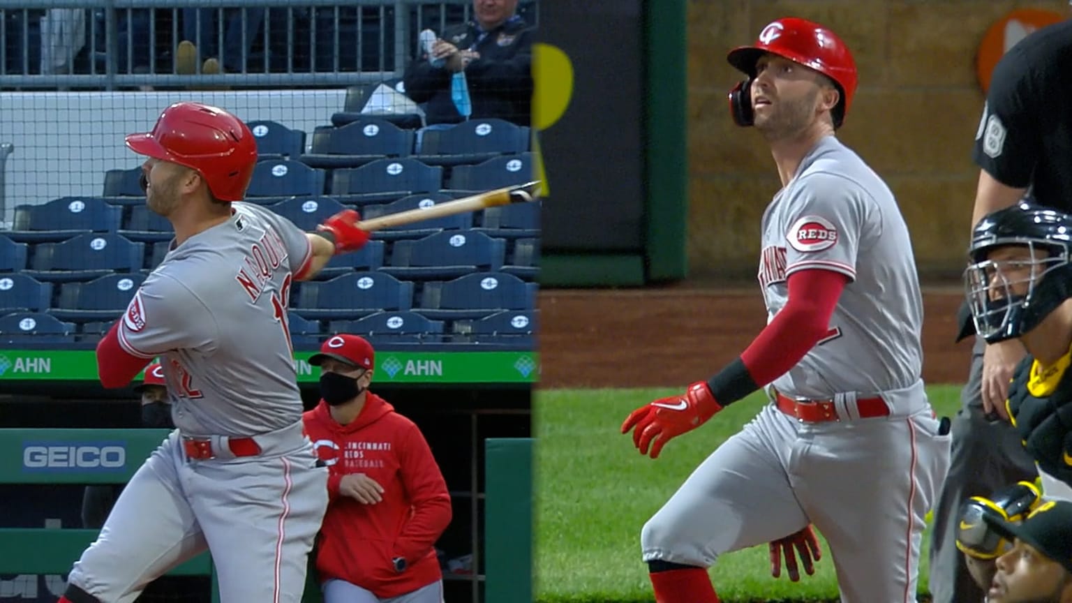 Tyler Naquin plates four runs, notches two hits | 05/10/2021 ...