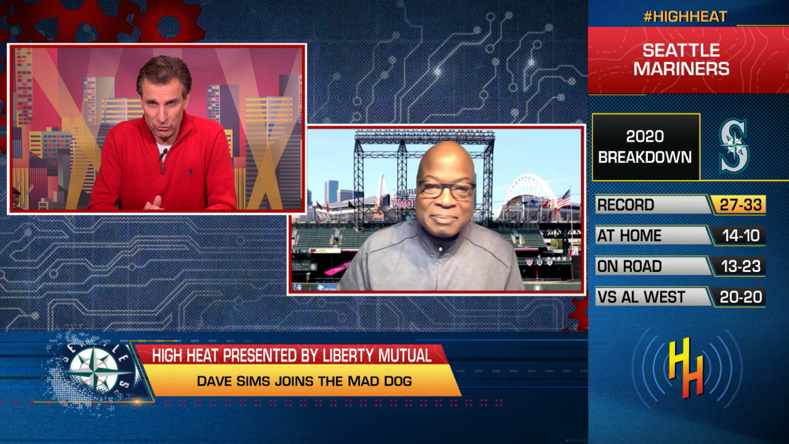 Chris Russo catches up with Dave Sims | 01/18/2021 | Seattle Mariners