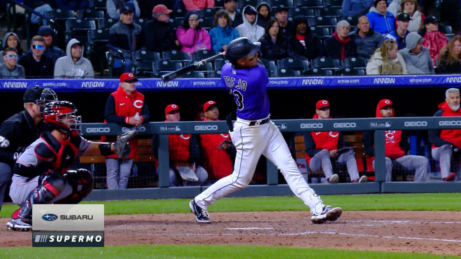 Alan Trejo's RBI drive to center field in the 7th | 04/29/2022 ...