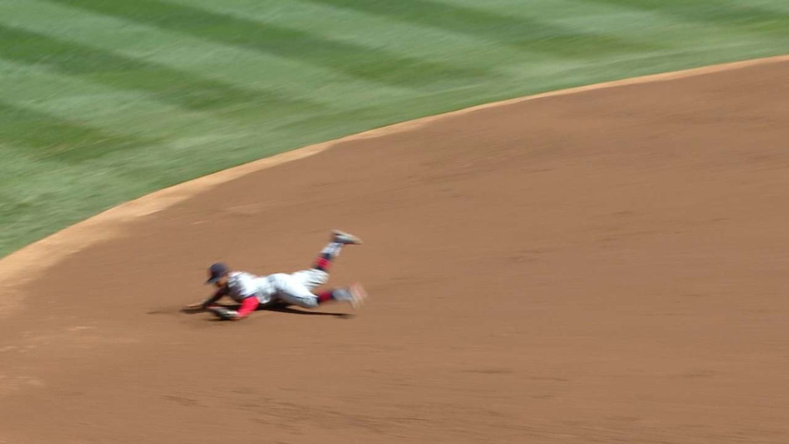 Lindor's incredible diving stop | 08/30/2017 | MLB.com