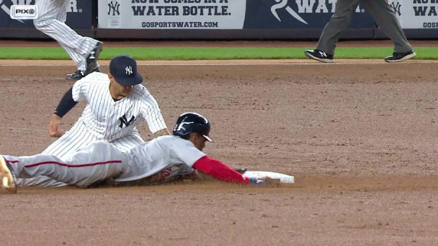 WSH@NYY: Romine throws Taylor out after reivew | 06/12/2018 | New York ...