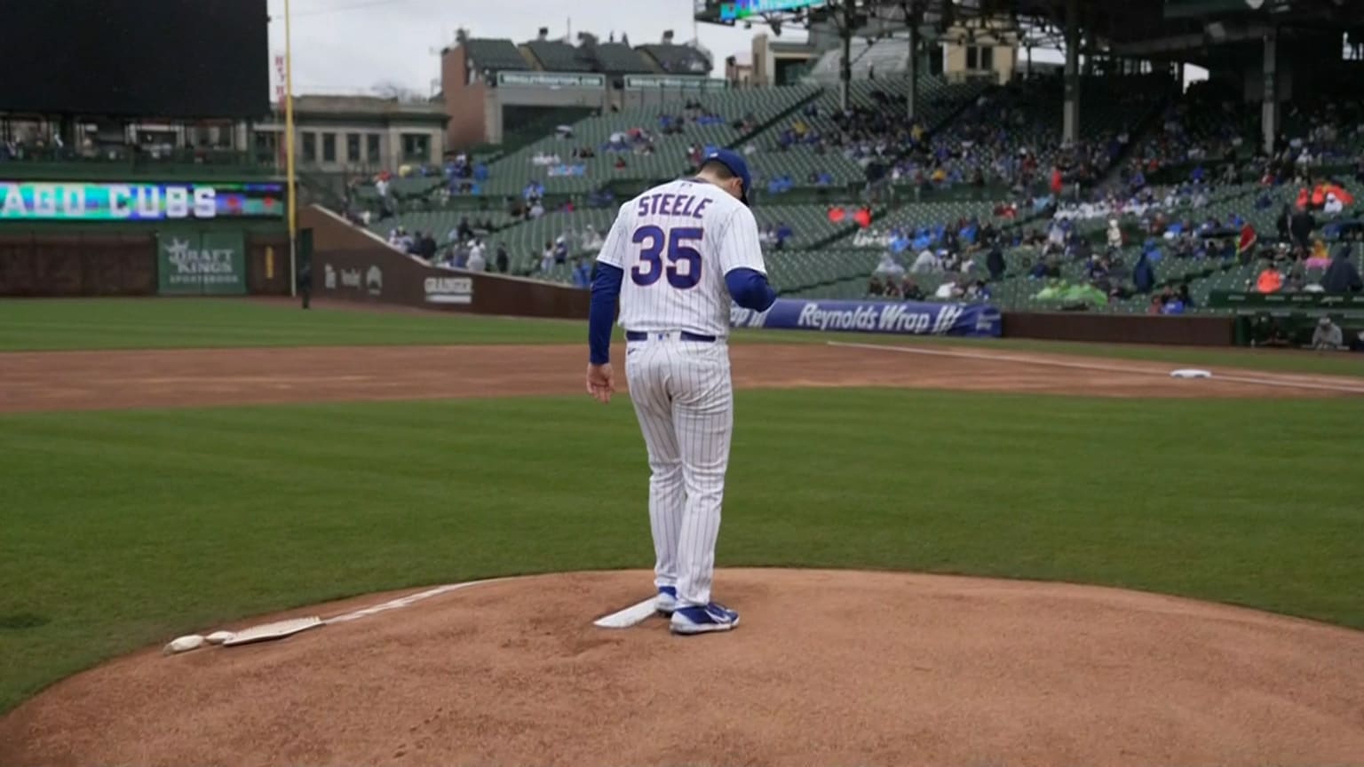 Justin Steele K's Michael Chavis in the 1st inning | 04/24/2022 ...