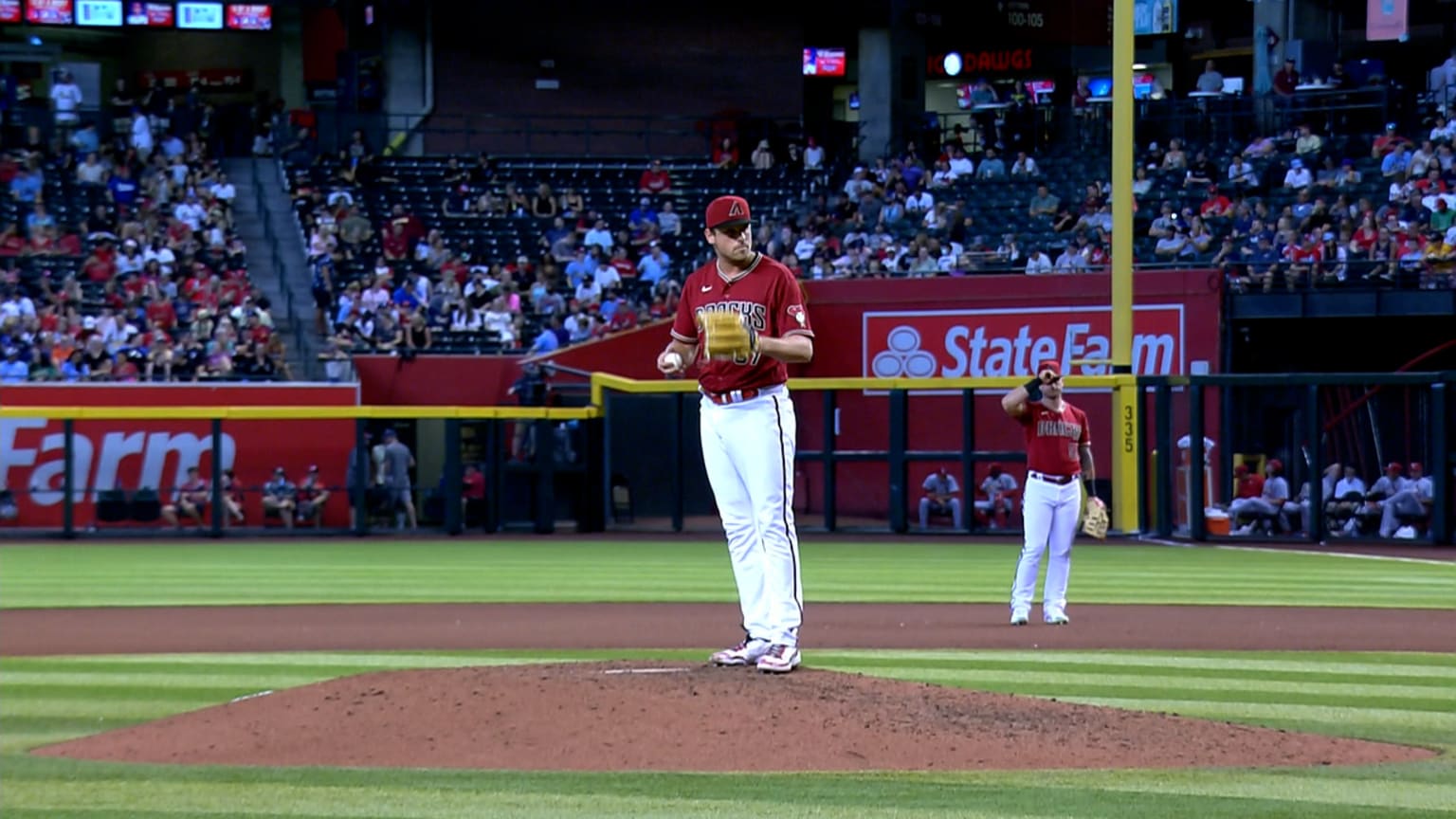 Kevin Ginkel strikes out two Cardinals in relief | 08/21/2022 | Arizona ...