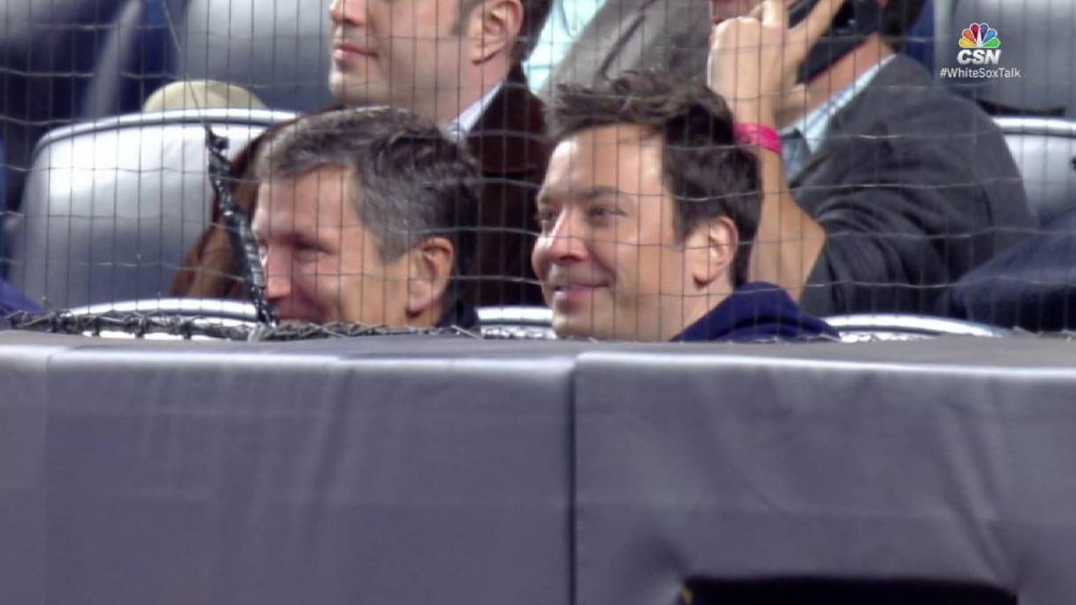 CWS@NYY: Jimmy Fallon takes in the game | 04/18/2017 | New York Yankees
