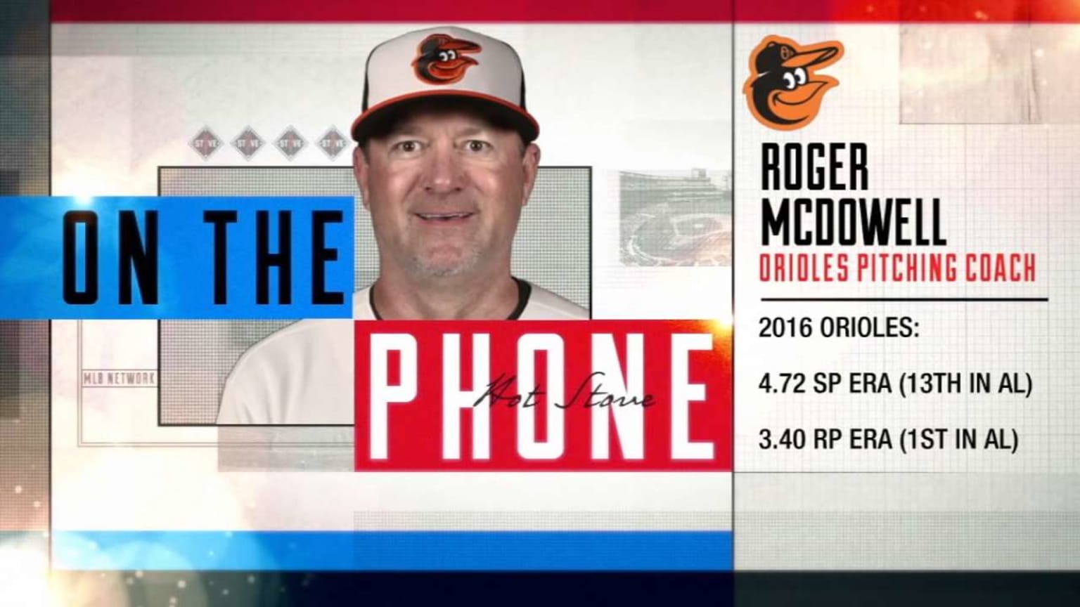 Hot Stove talks to O's pitching coach Roger McDowell | 11/30/2016 ...