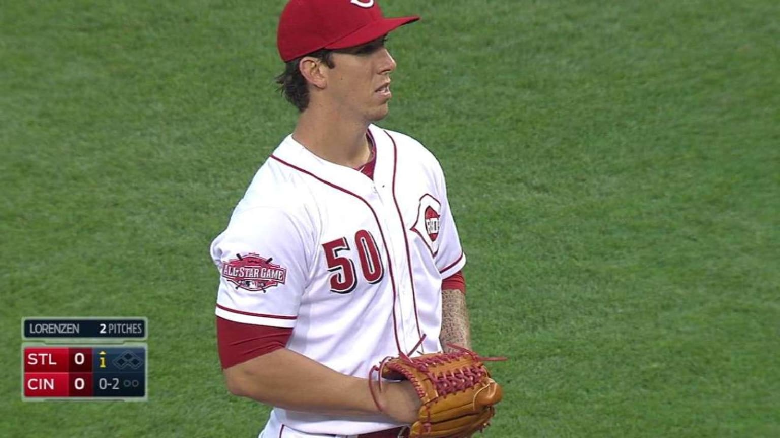 STL@CIN: Lorenzen makes 42nd straight rookie start | 09/11/2015 ...