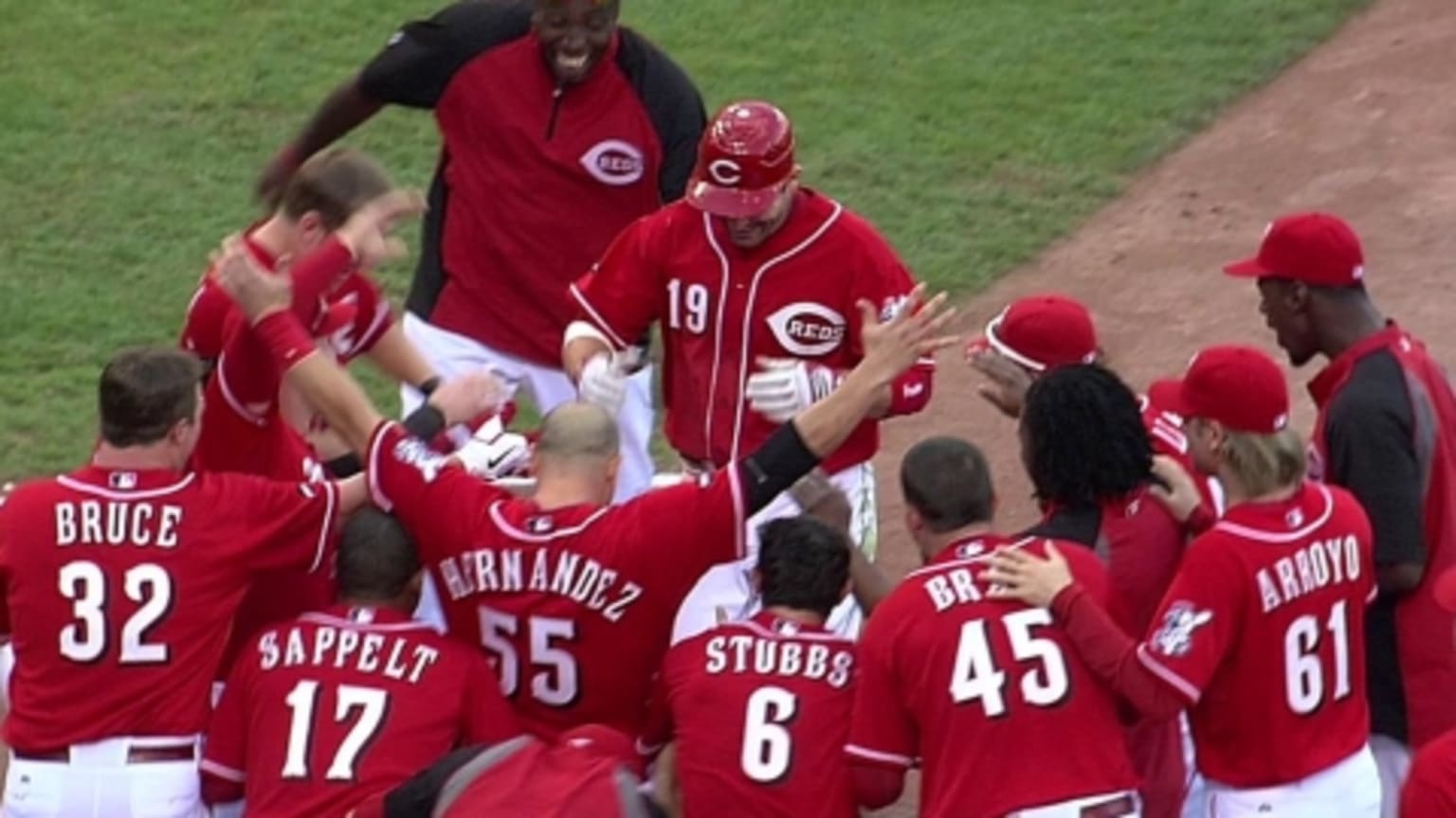 Votto's walk-off blast | 08/28/2011 | Cincinnati Reds