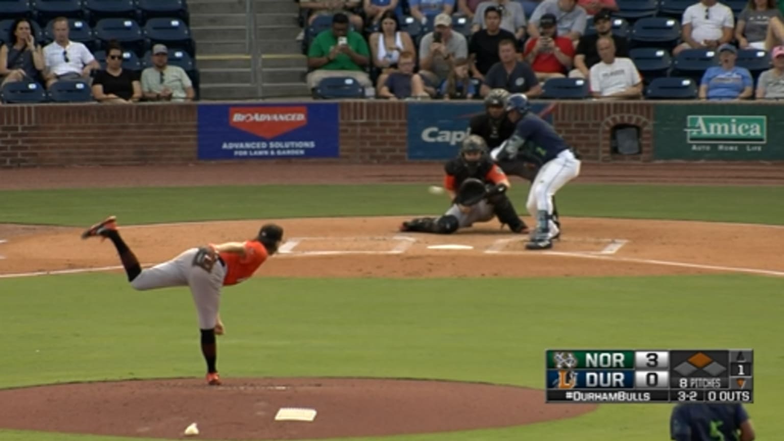 DL Hall notches two K's for Norfolk | 07/23/2022 | Baltimore Orioles