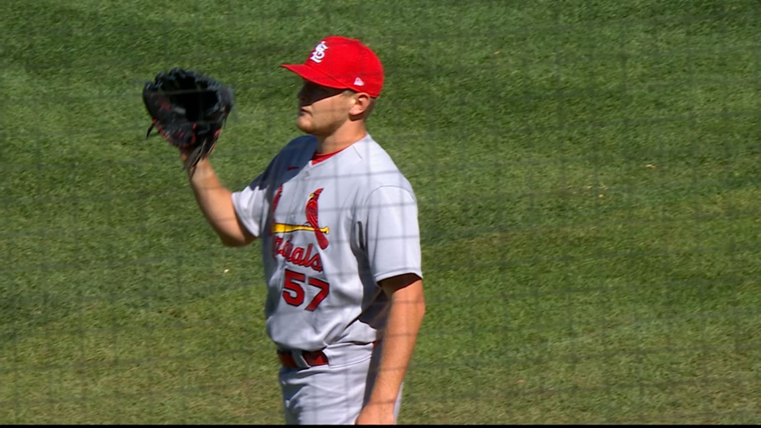 Zack Thompson makes his MLB debut wearing number 57 | 06/03/2022 | St ...